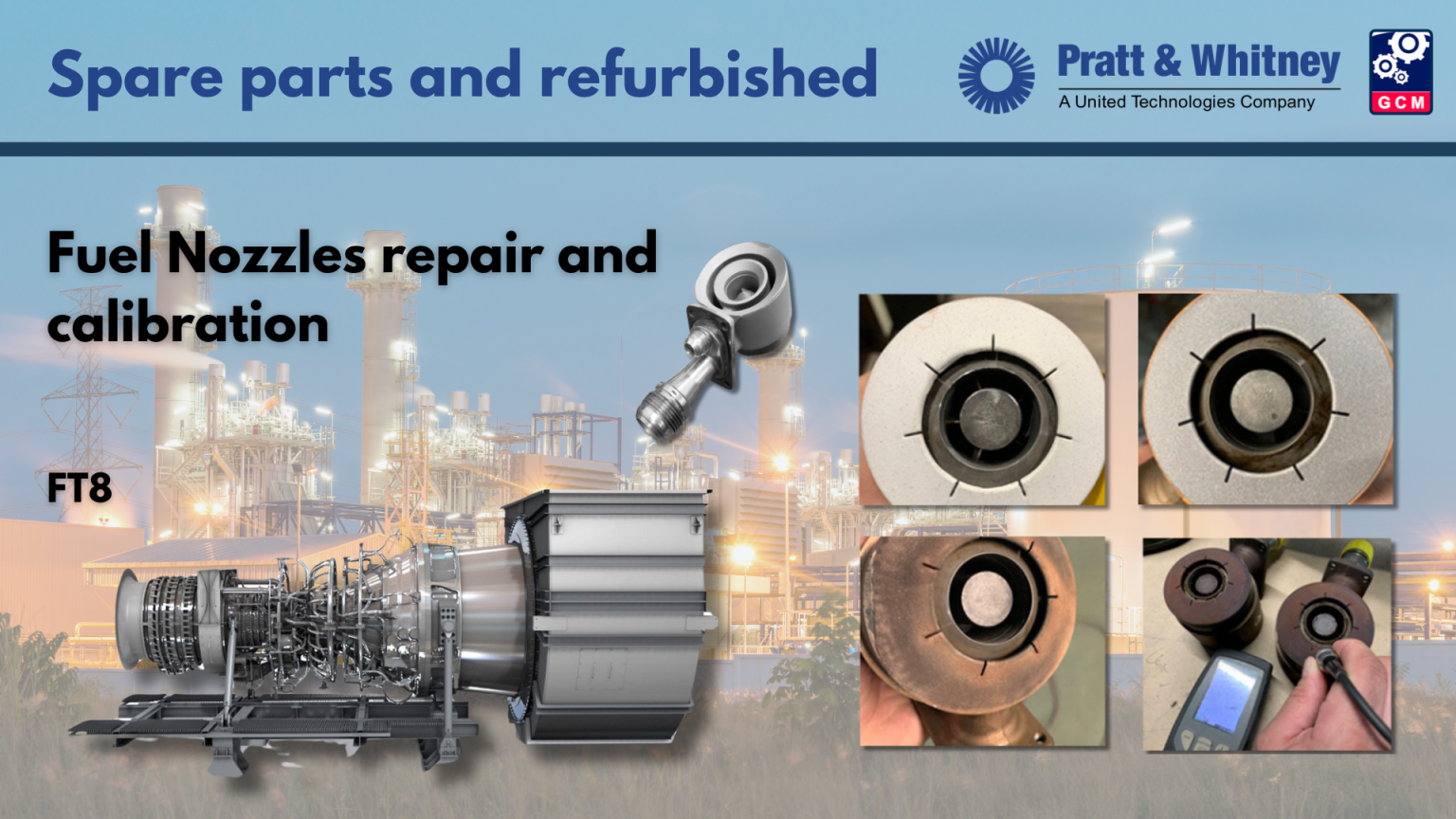 Pratt & Whitney spare parts - GCM™