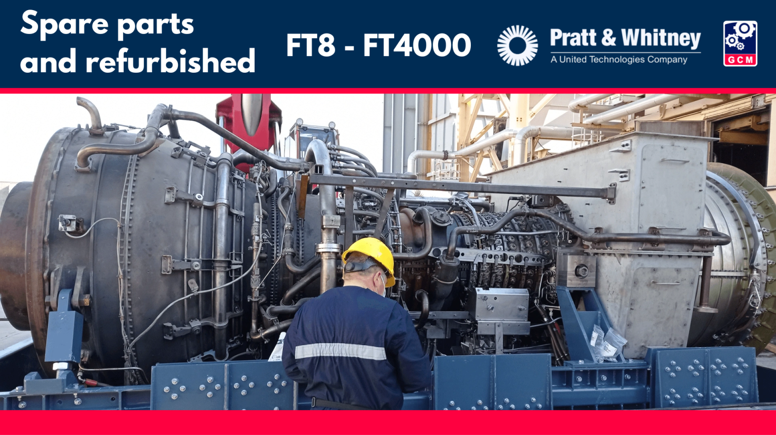 Pratt & Whitney gas turbines parts - GCM™